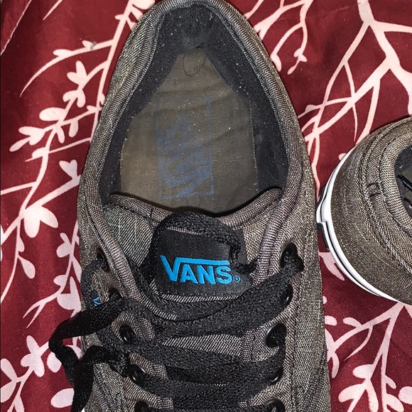 Vans | Shoes | Vans Grey Low Tops | Poshmark